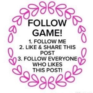 Other | Follow Game Keep The Party Going | Poshmark